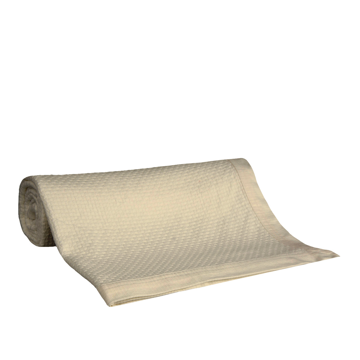 Cubrecama Twin Design Borde Beige — Kalosh