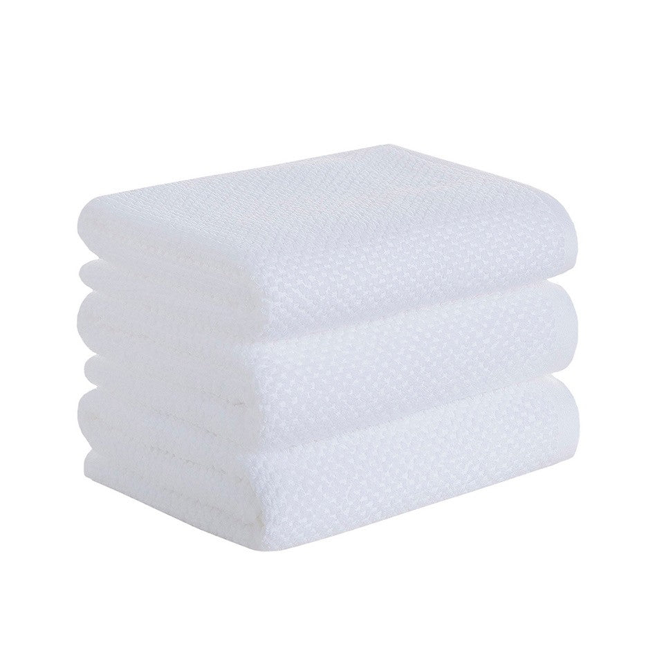 Juego de 3 Paño de Cocina Gourmet Blanco — Kalosh